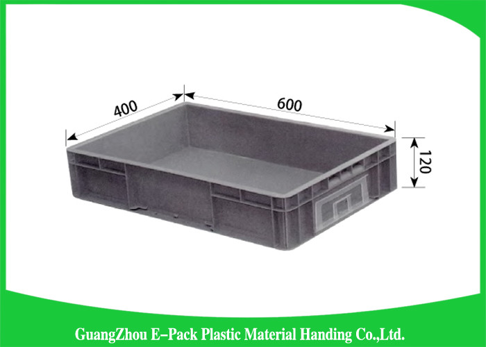 Heavy Duty Plastic Euro Stacking Containers Food Grade For Fruit And ...