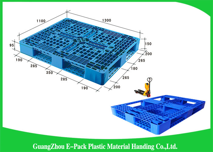 Logistics Shipping Export Plastic Euro Pallets Double Faced Standard ...