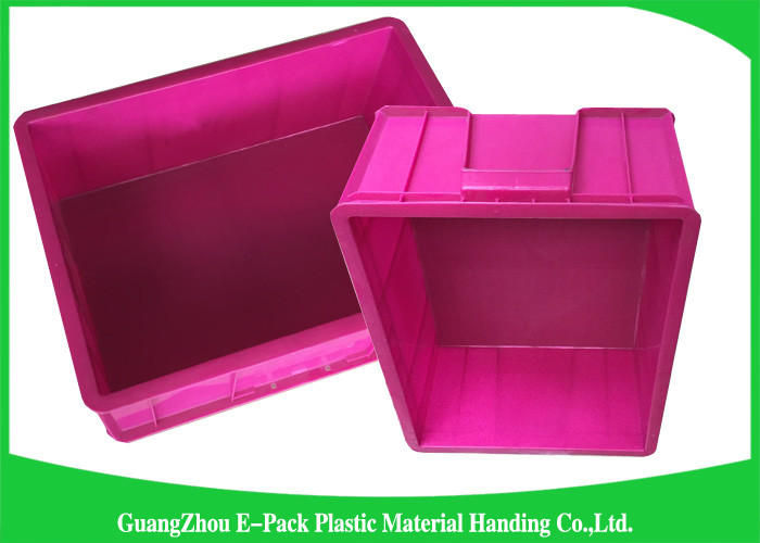 Mini Load Euro Containers With Lids , Standard Plastic Stacking Boxes ...