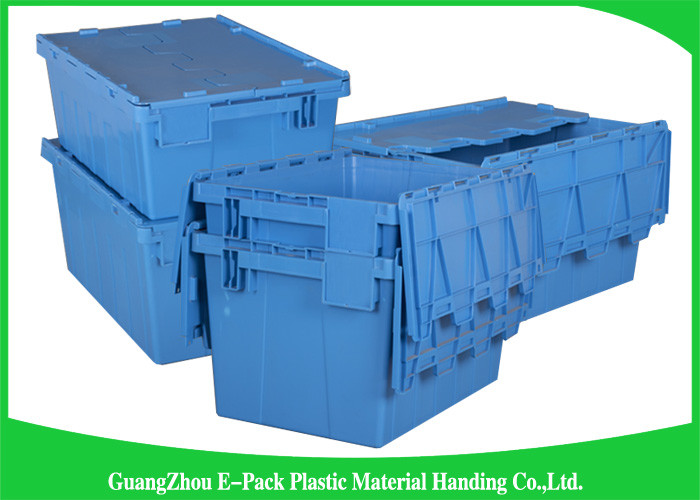 Euro Nestable Heavy Duty Plastic Storage Containers , Plastic Box With ...
