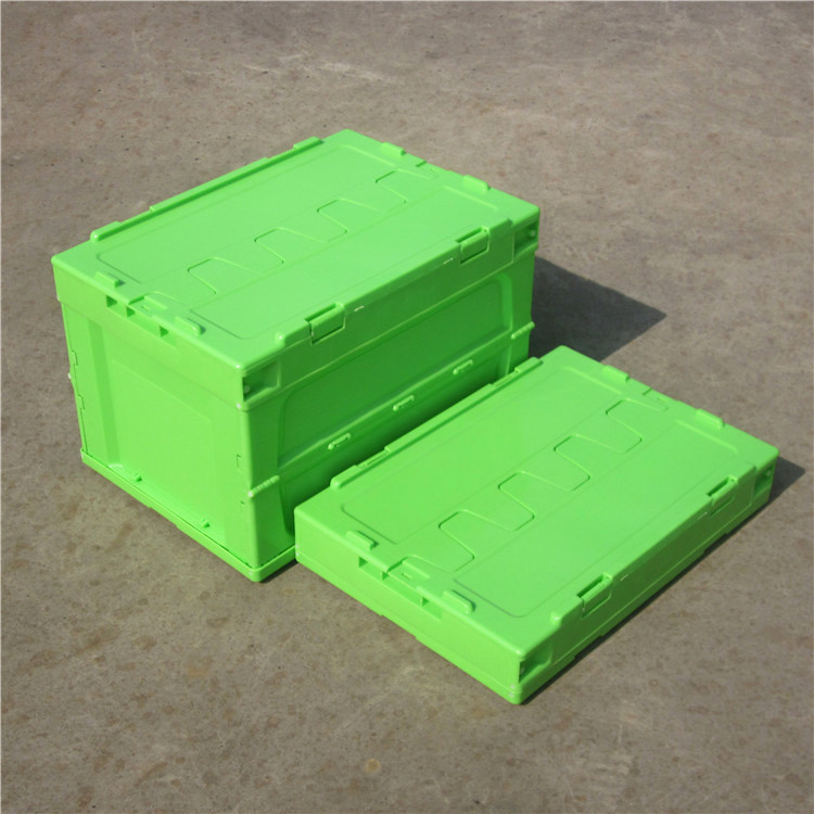 Convenient Plastic Collapsible Totes Bright Color For Appliance Industries
