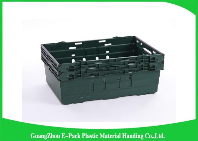 Reusable Stacking Storage Boxes , Household Small Plastic Crates For ...