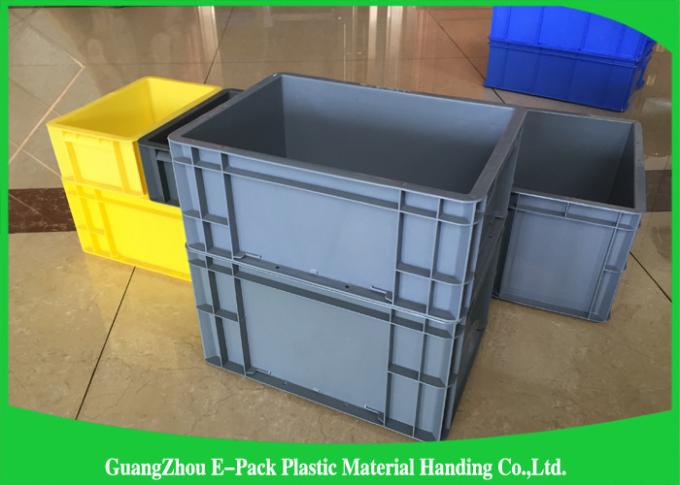 Customized Large Plastic Storage Containers , Warehouse Stackable ...