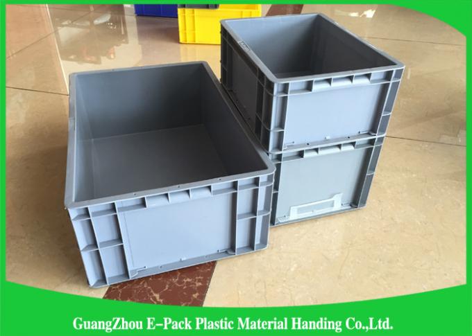 Customized Large Plastic Storage Containers , Warehouse Stackable ...