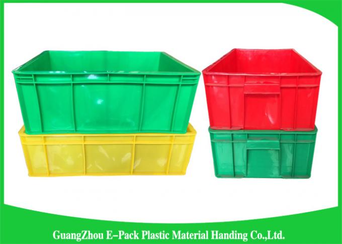 Logistics Packaging Plastic Storage Trays Recycle Stackable For Warehousing