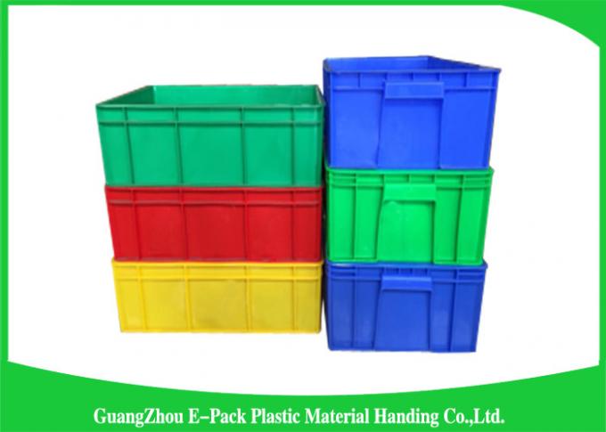 Logistics Stackable Storage Bins Non - Slip , Industrial Stacking ...