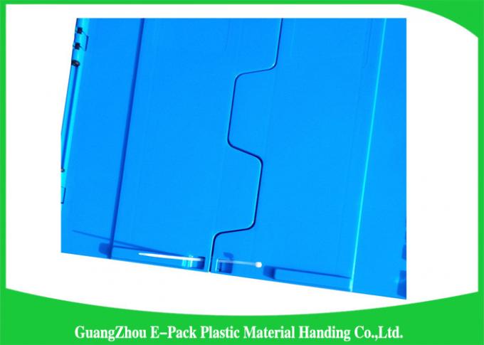 Recyclable Industrial Collapsible Plastic Box , Plastic Folding Crate ...