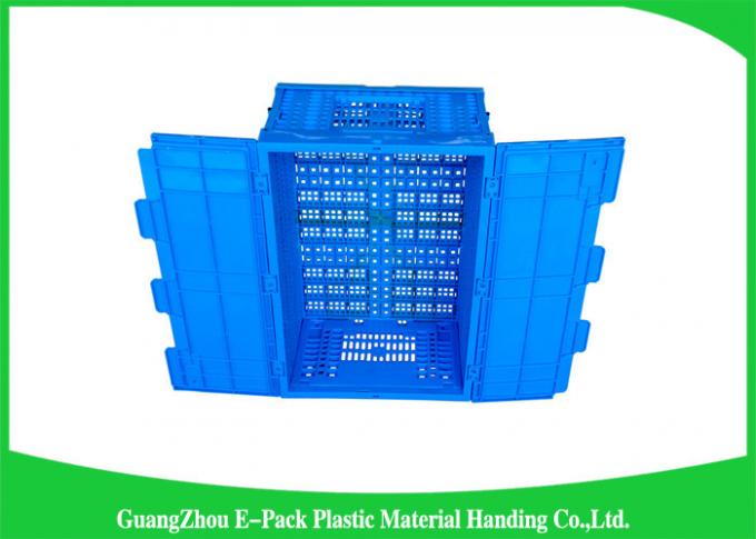 Light Weight Plastic Folding Storage Boxes , Collapsible Plastic ...