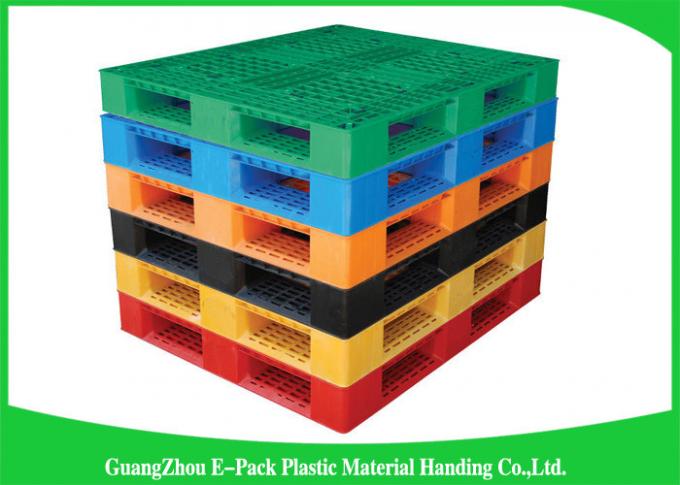 Recyclable 4 - Way Export Plastic Pallets , Standard Double Faced ...