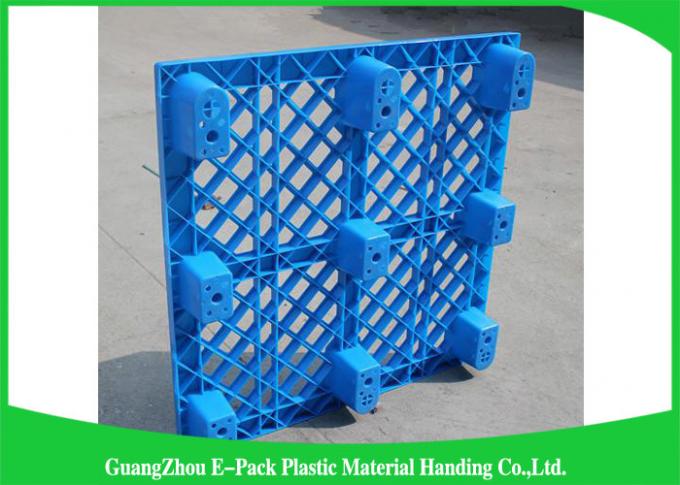 Stackable Black Plastic Skids Pallets , Lightweight Plastic Pallets 100 ...