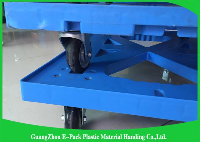 Logistics Stackable Plastic Moving Dolly Convenience Transport Long ...
