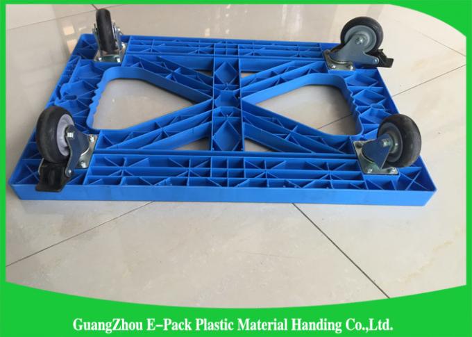 Logistics Stackable Plastic Moving Dolly Convenience Transport Long ...