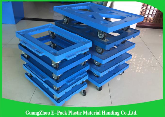 Logistics Stackable Plastic Moving Dolly Convenience Transport Long ...