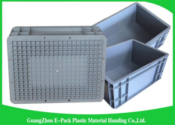 65 Litre Industrial Euro Stacking Containers Heavy Duty Foldable ...