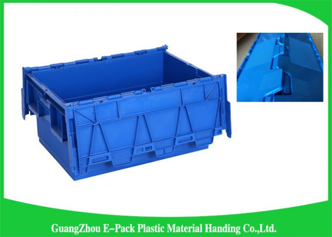 Packaging Logistic Big Plastic Containers , Distribution Tote With ...