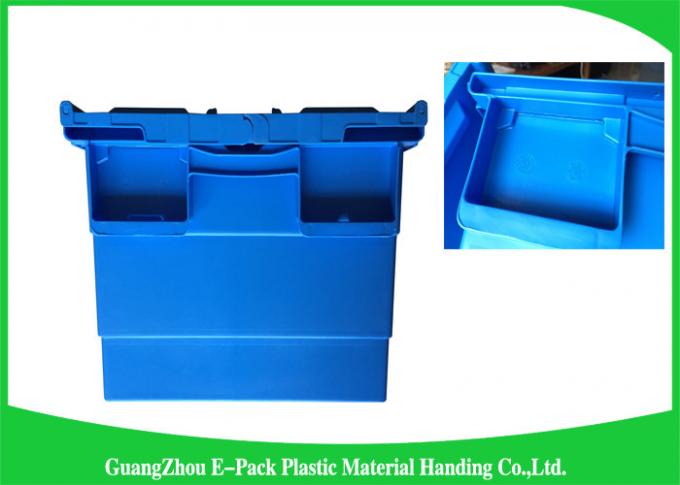 Packaging Logistic Big Plastic Containers , Distribution Tote With ...