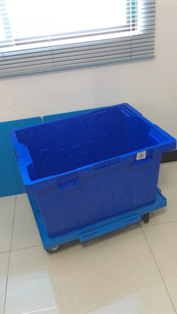 Large Customized Plastic Storage Turover Boxes 800*600mm Multi - Purpose