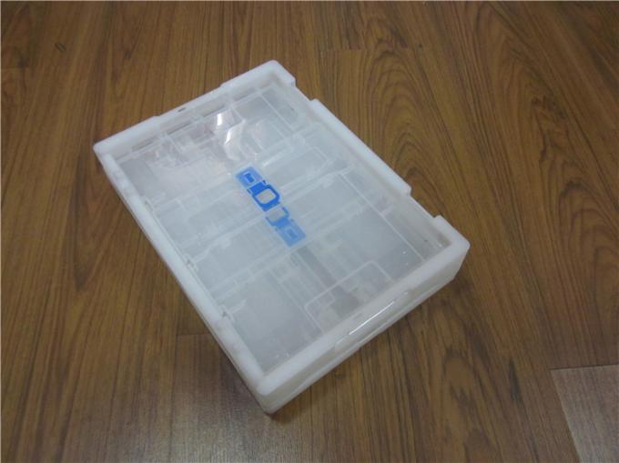 Smooth Inside Portable Collapsible Plastic Containers Handling Material