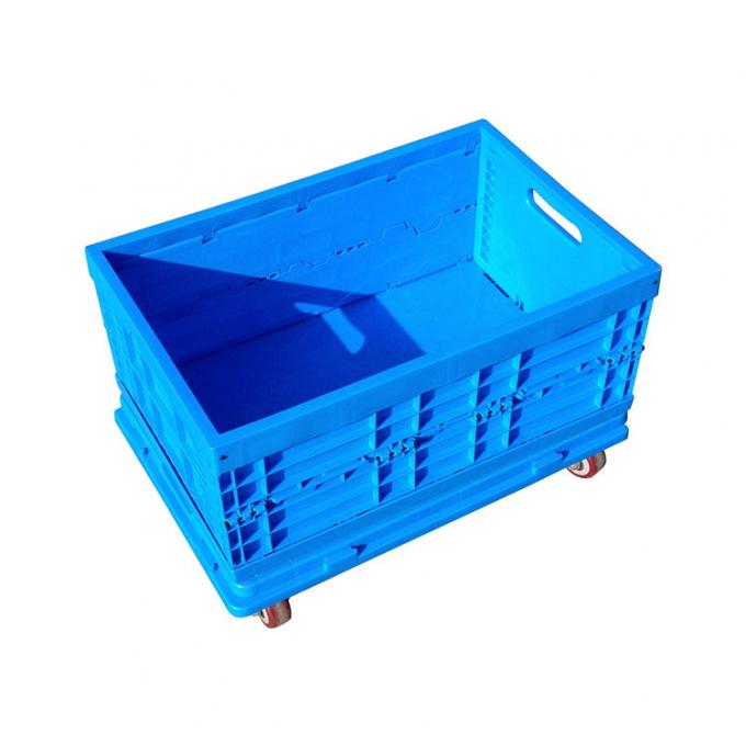 Solid Collapsible Plastic Containers For Distribution / Sorting Colors ...