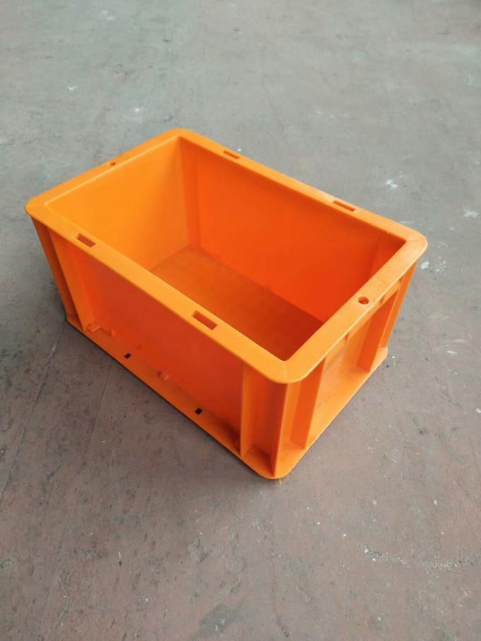Orange Color Euro Stacking Containers 300*200 mm / Stackable Plastic ...